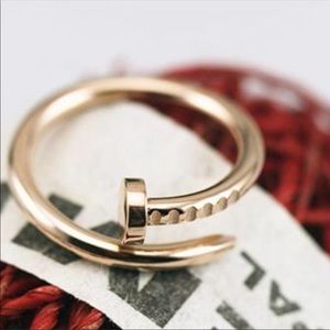 Jewelry | Gold Nail Ring K17 | Poshmark